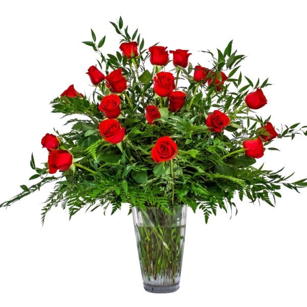 Two Dozen Red Roses • Cross Creek Nursery and Landscape